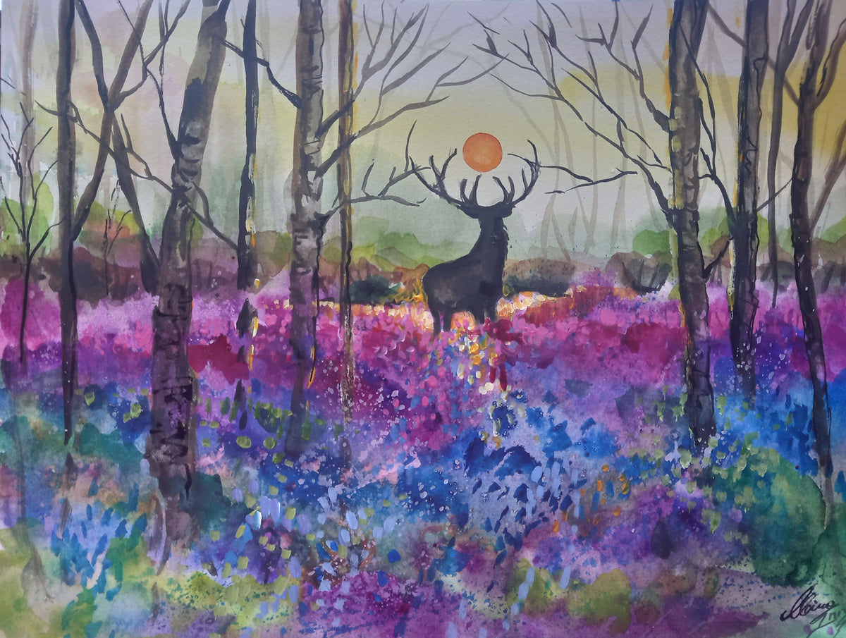 Light in the Forest Signed Print – Claire Innes Art and Lifestyle